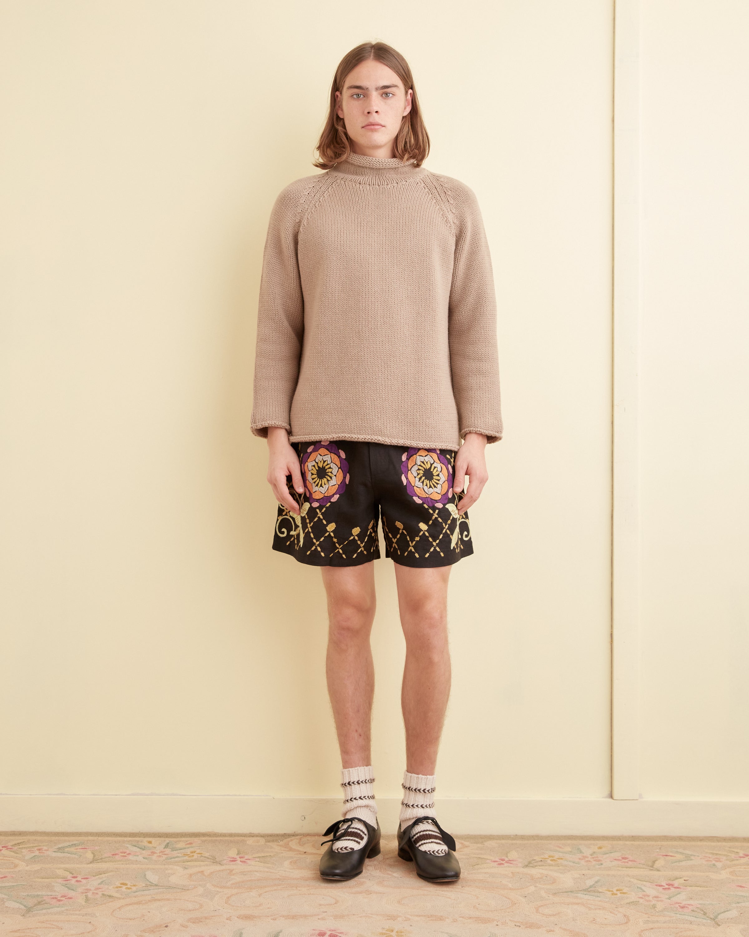 Floral Pinwheel Shorts – BODE