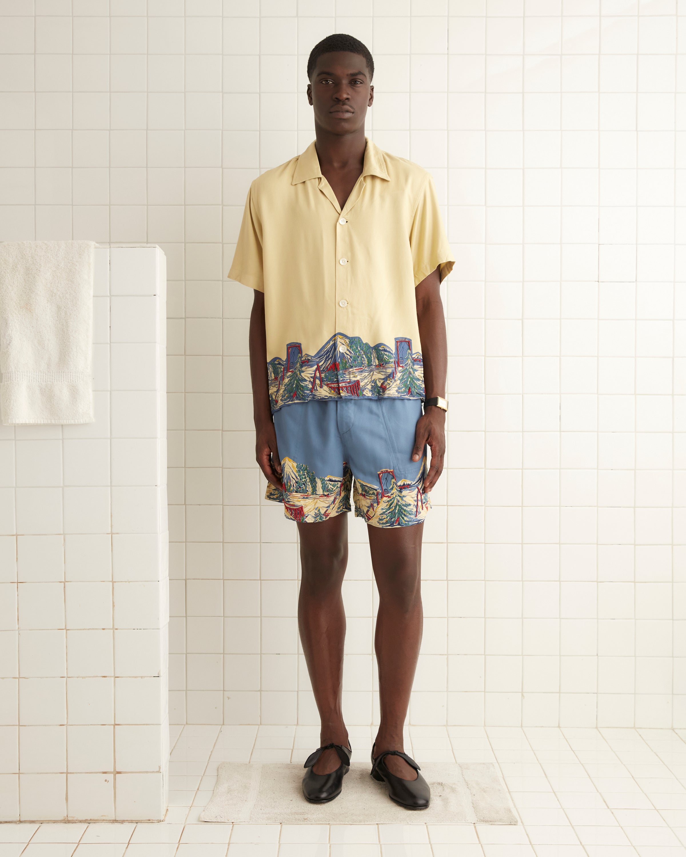 Ski Lift Short Sleeve Shirt – BODE