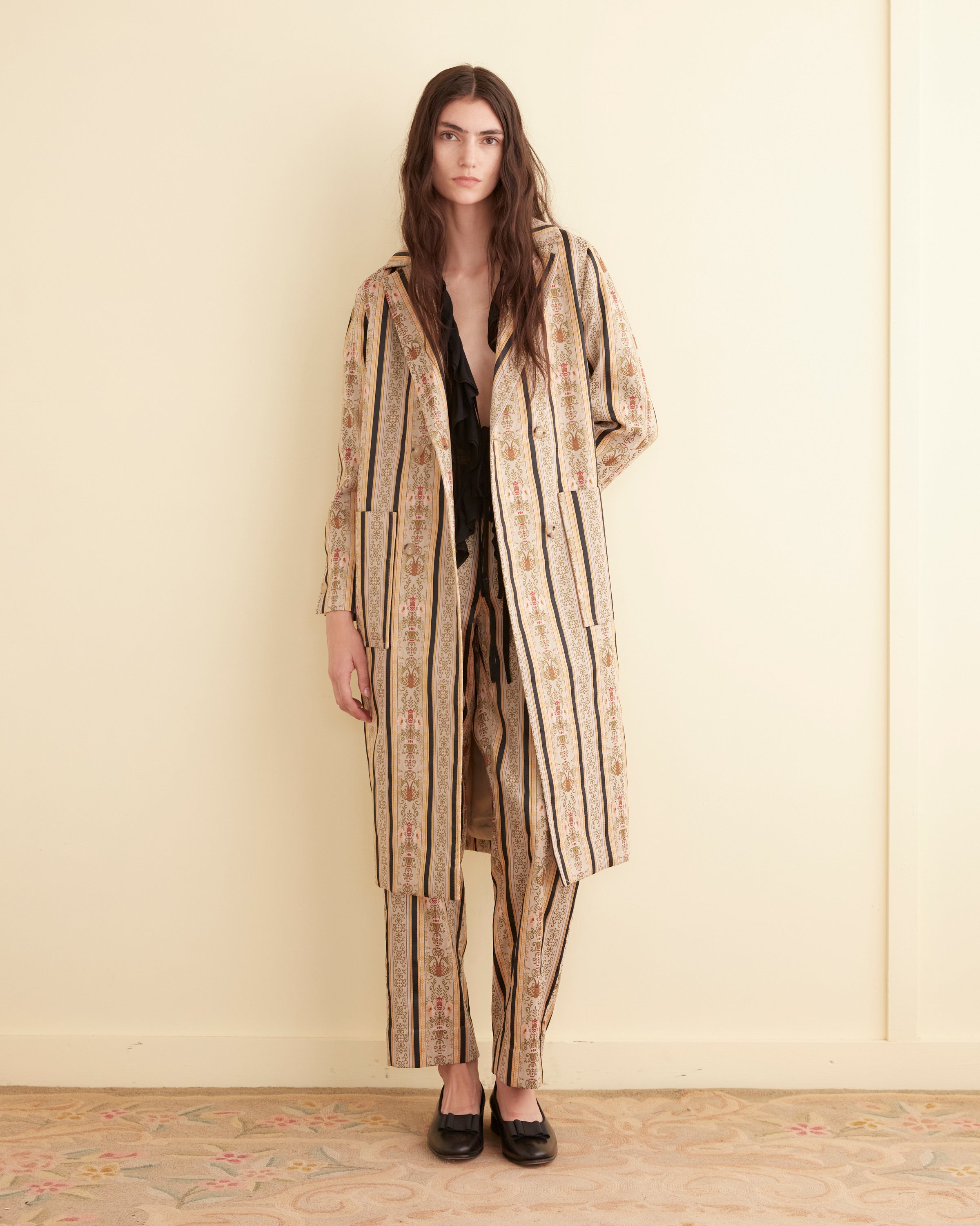 Floret Brocade Coat – BODE