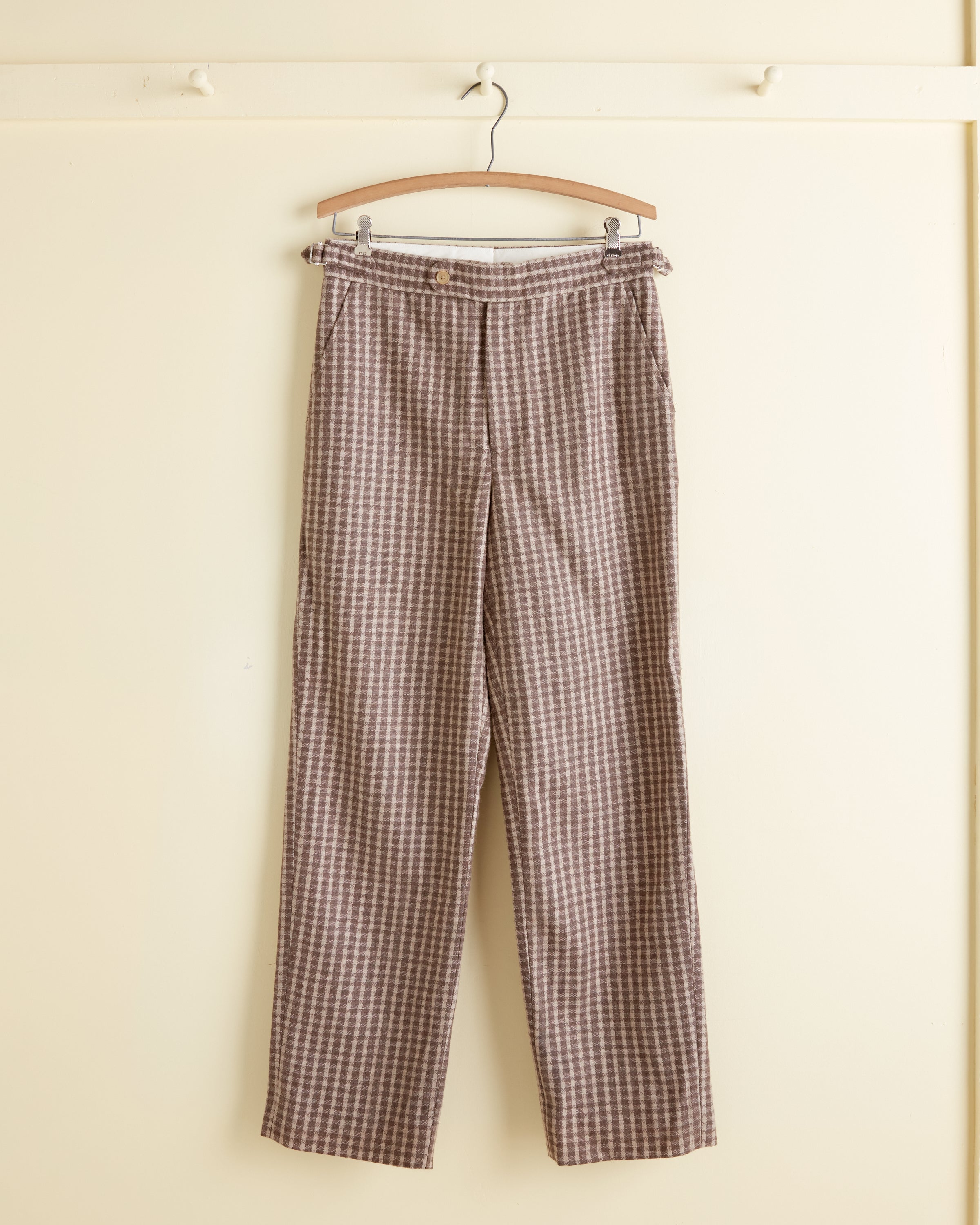 Acorn Check Trousers - 28 – BODE
