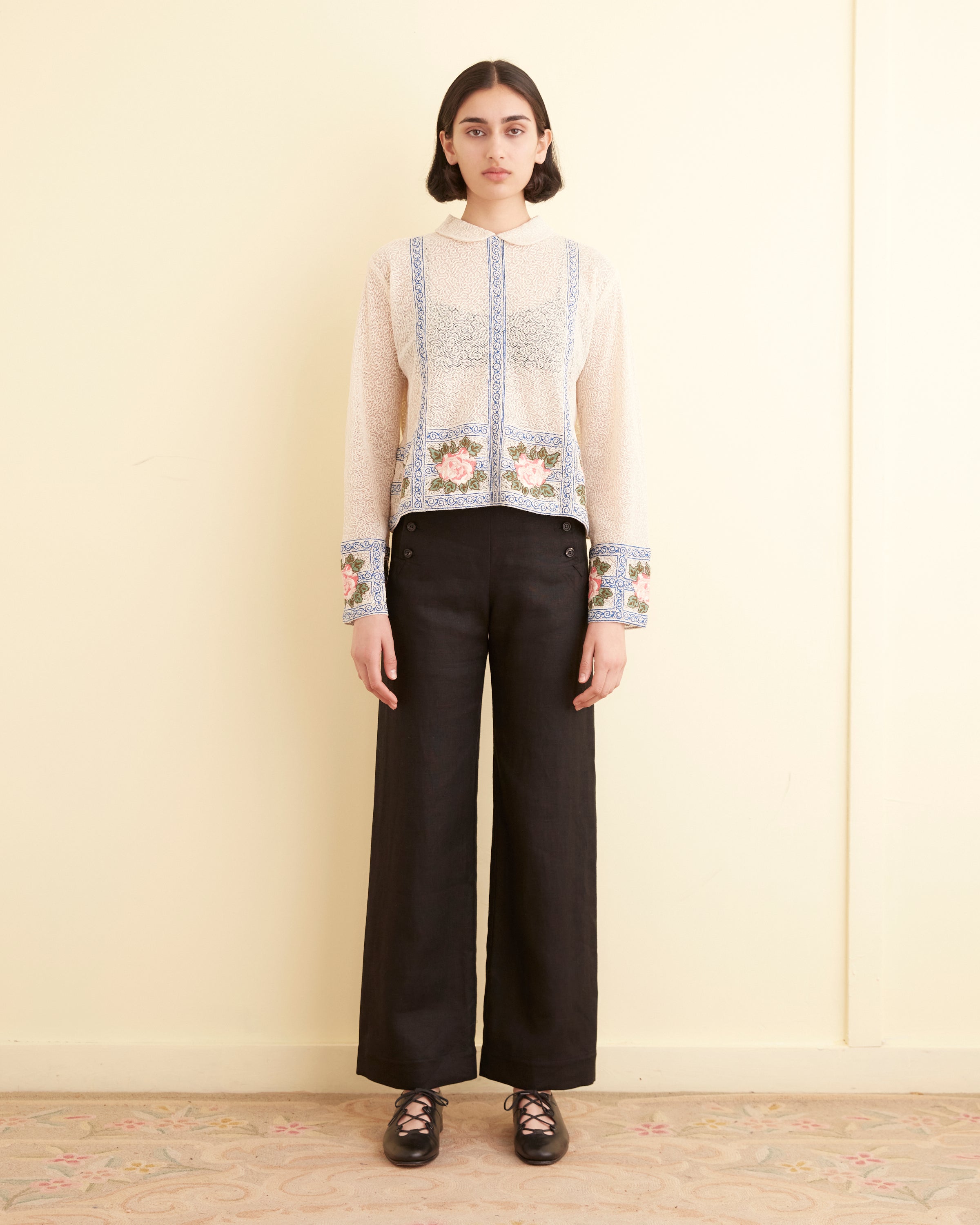 Bourbon Rose Blouse – BODE