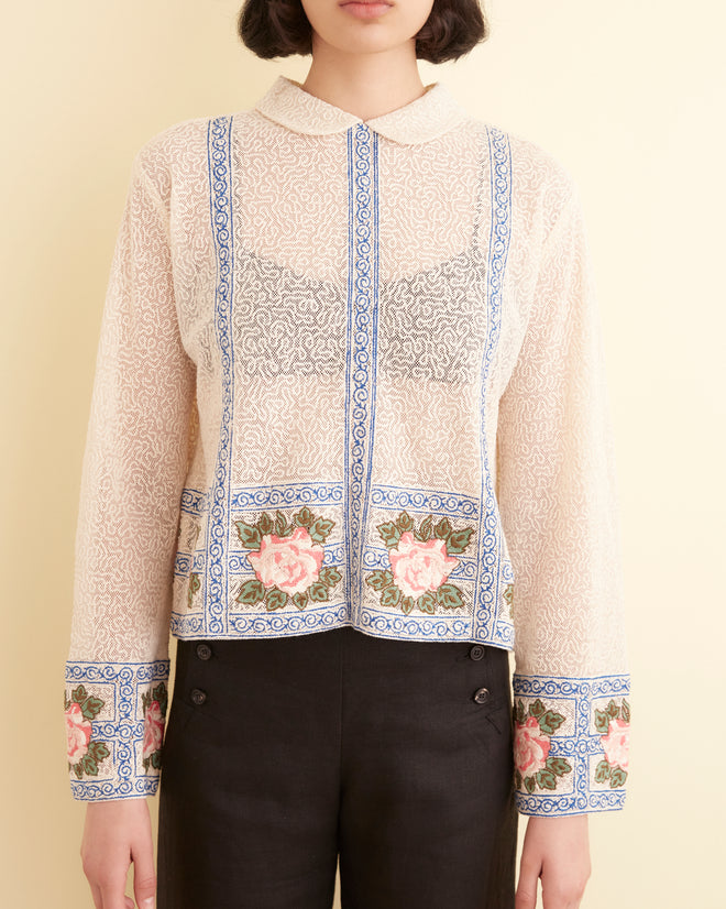 Bourbon Rose Blouse – BODE