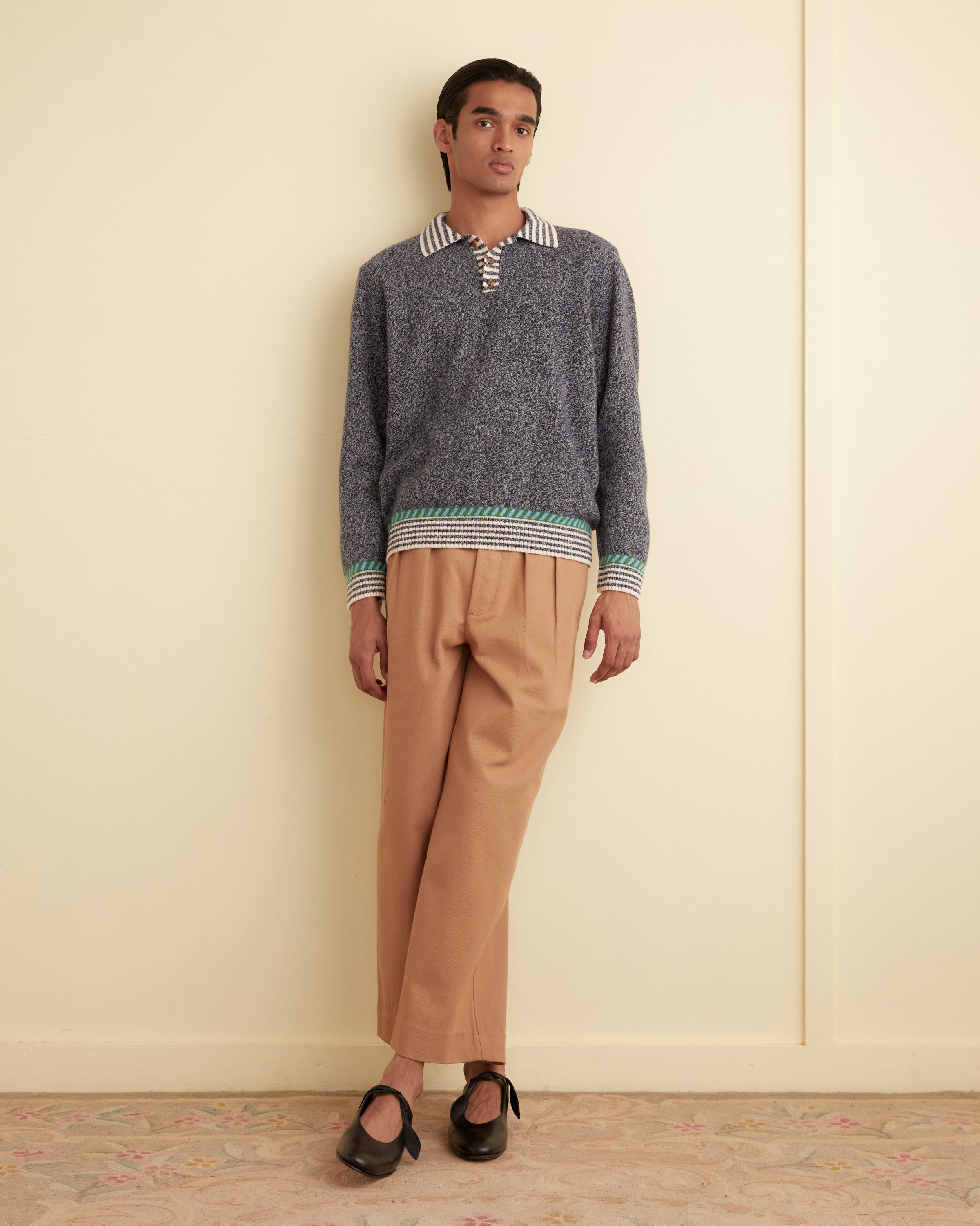 Eldridge Trim Pullover - Black – BODE