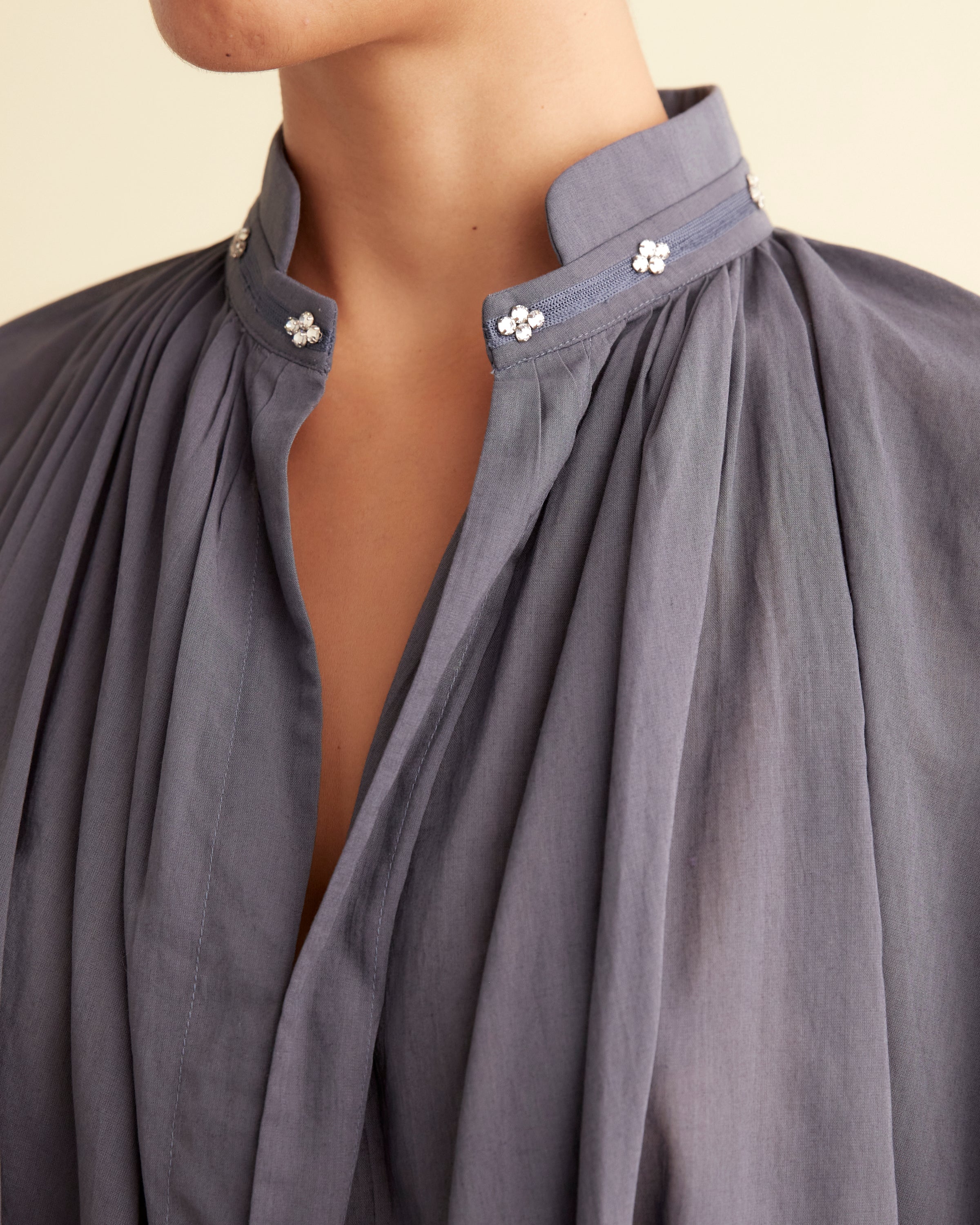 Elise Shirt - Blue – BODE
