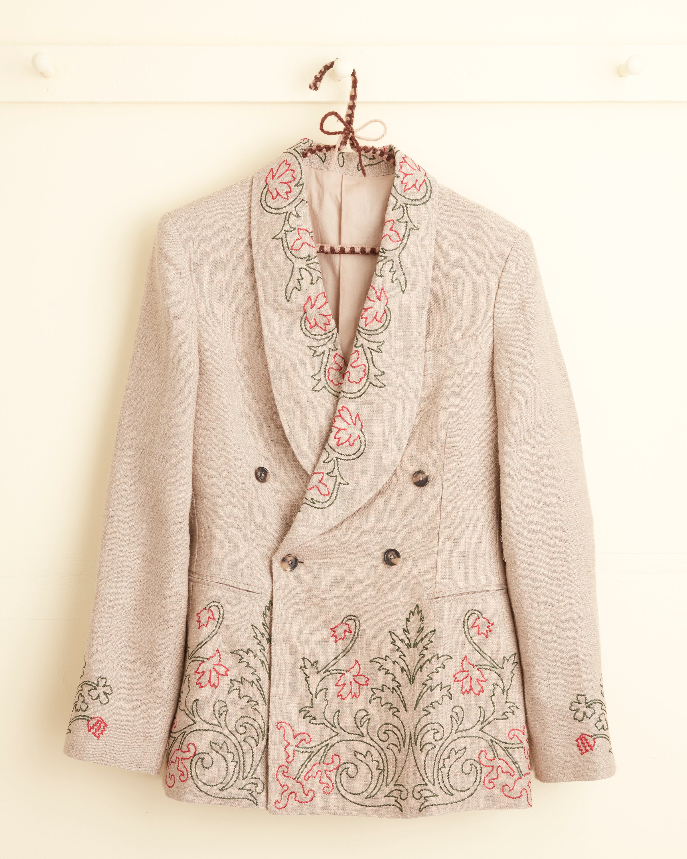 Embroidered Trumpetflower Suit Jacket – BODE