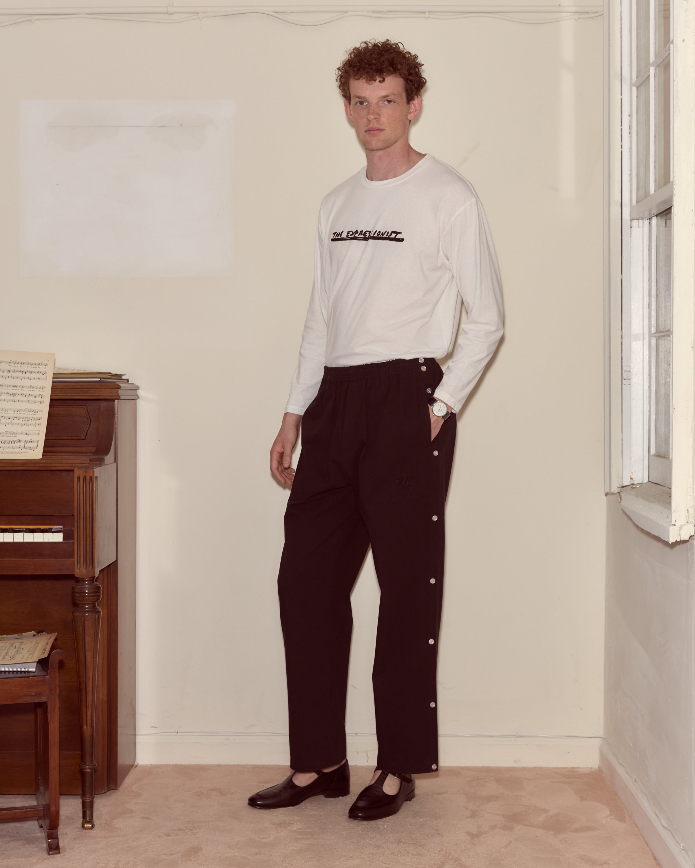 Twill Tear-Away Track Pants - Black – BODE