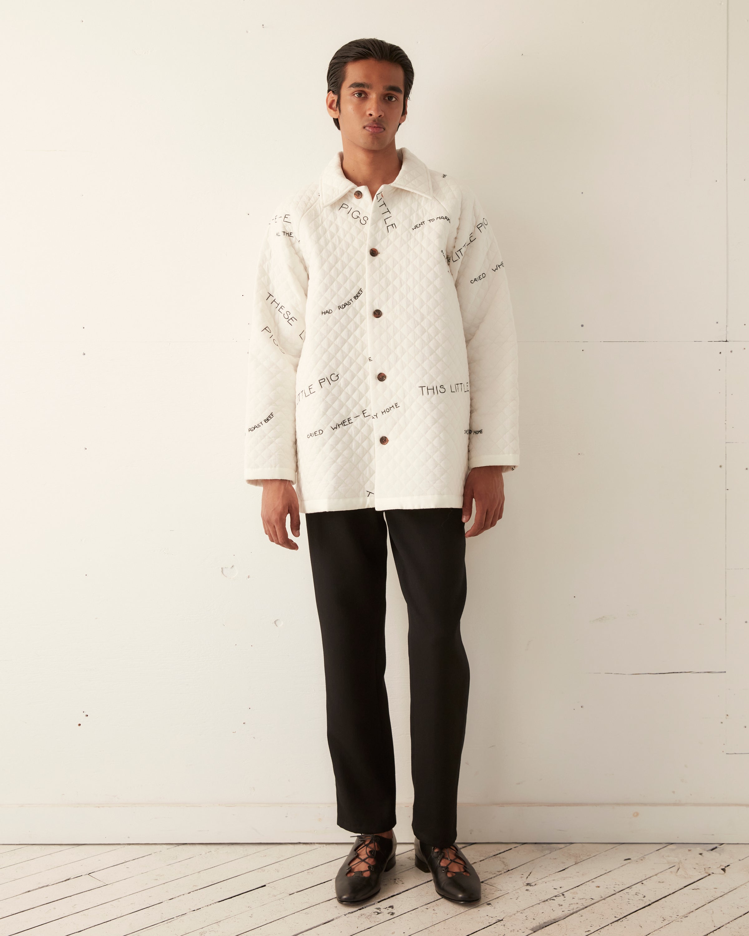 Quilted Little Pigs Jacket – BODE