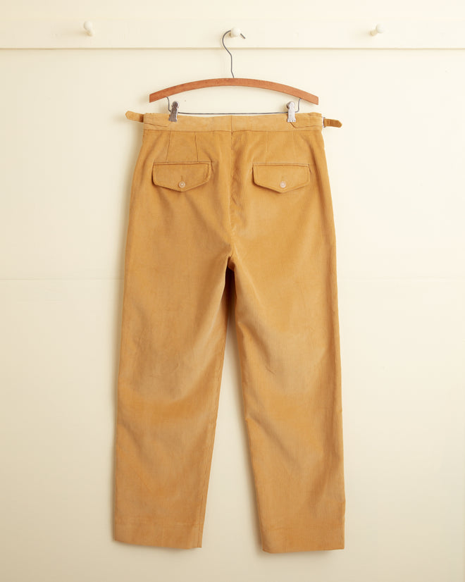 Custom Senior Cord Side-Buckle Trousers – BODE