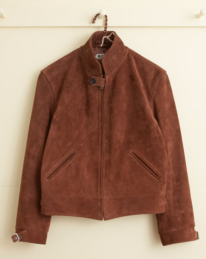 Suede Howard Jacket – BODE