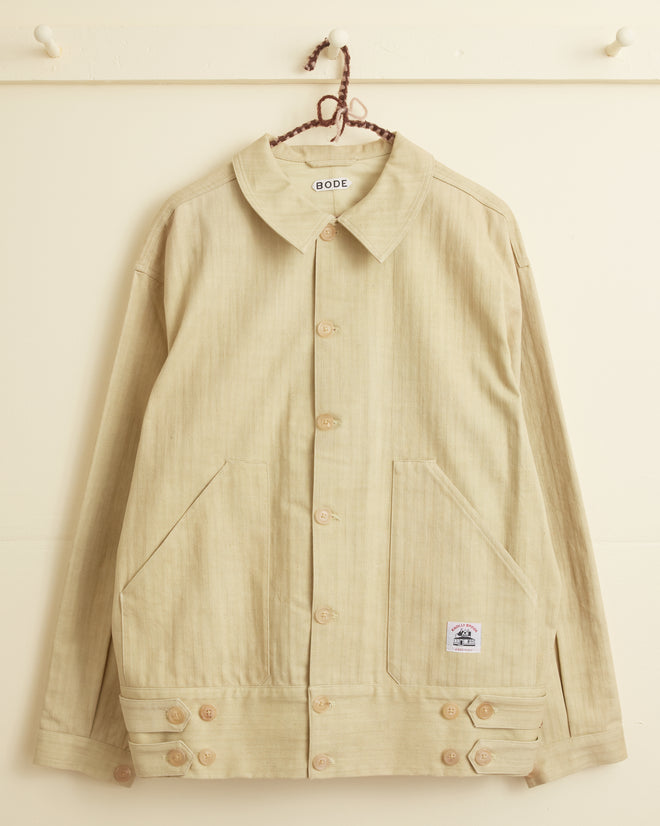 Knolly Brook Side Tab Jacket - Green – BODE