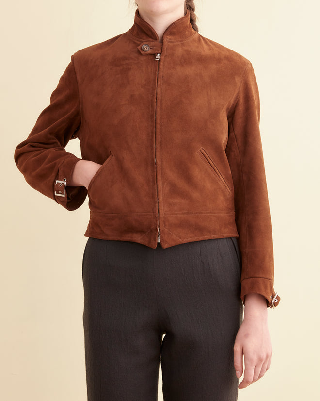 Suede Howard Jacket – BODE