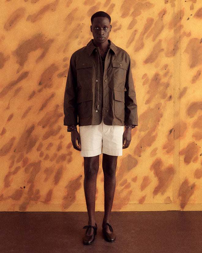 Waxed Hunting Jacket - Brown – BODE